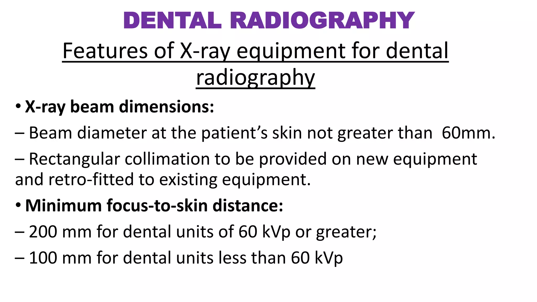 Dental radiography | PPTX