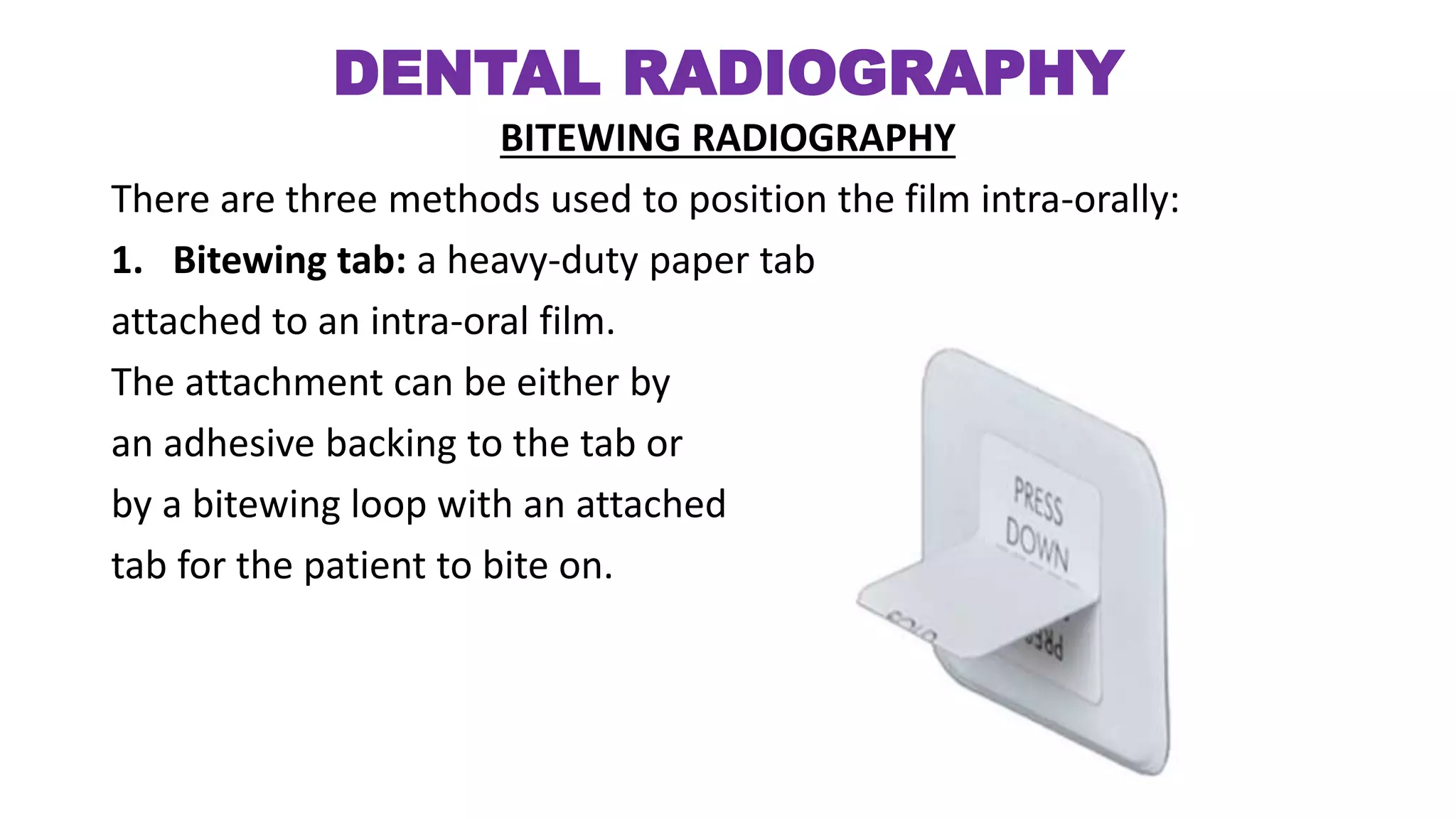 Dental radiography | PPTX