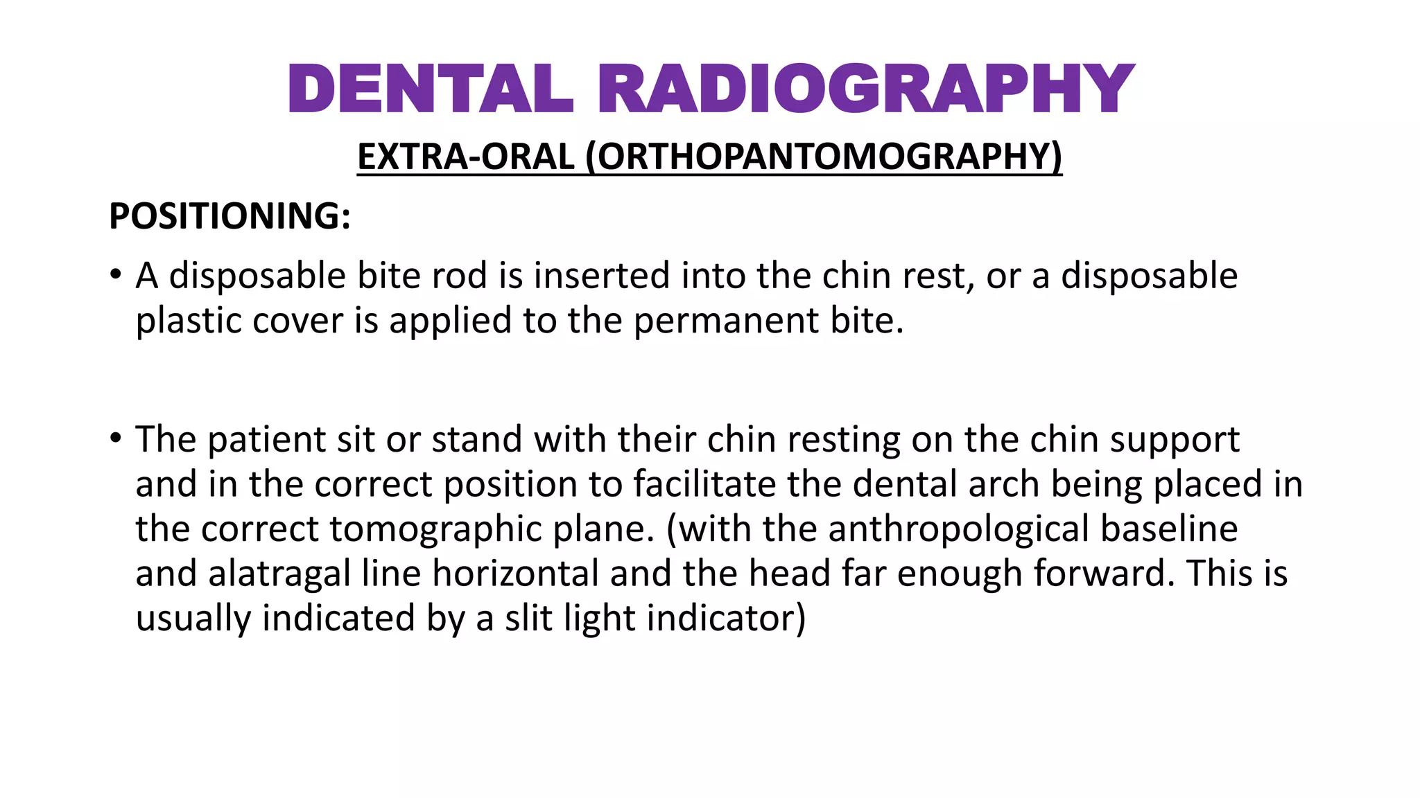 Dental radiography | PPTX