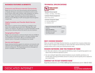 Business Solutions - Dedicated Internet | PDF