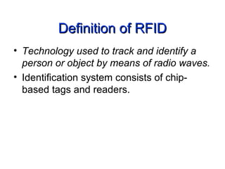 Rfid | PPT