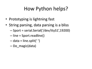 R & D in Python at Azoi | PPTX | Programming Languages | Computing
