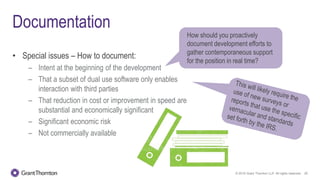 R&D internal use software regulations: Do they answer 30 years of ...