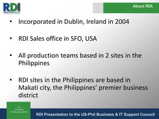 Rdi presentation v2 | PPT