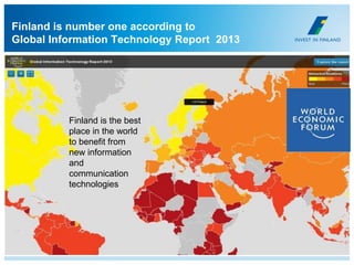 RDI talent and opportunity in Finland | PPTX