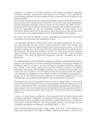 Ethnicity of ancient macedonians | PDF