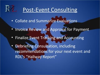 Rdl enterprises, Meeting Professionals | PPT