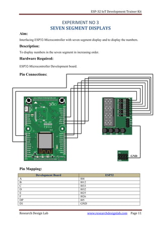 Rdl esp32 development board trainer kit | PDF