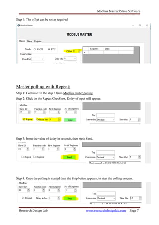 Rdl modbus protocol testing tool | PDF