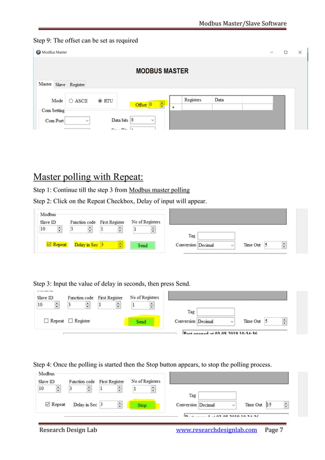 Rdl modbus protocol testing tool | PDF