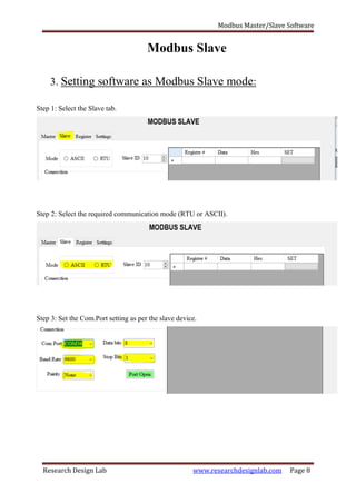 Rdl modbus protocol testing tool | PDF
