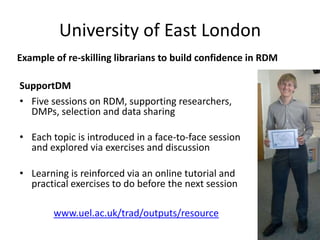 RDM services: an opportunity for libraries | PPT