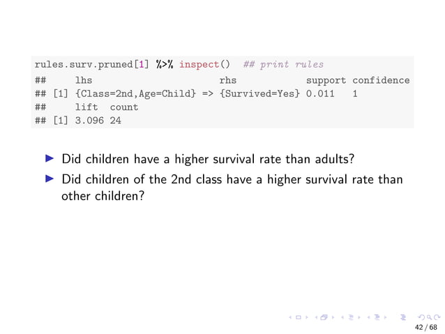 RDataMining slides-association-rule-mining-with-r | PPT