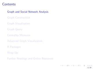 RDataMining slides-network-analysis-with-r | PPT