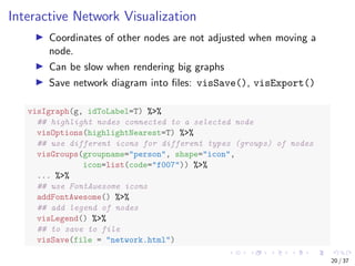 RDataMining slides-network-analysis-with-r | PPT