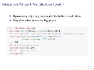 RDataMining slides-network-analysis-with-r | PPT