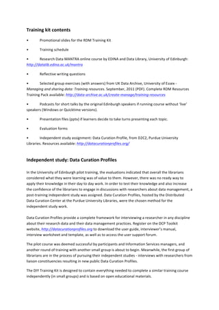 Research Data Management Training for Librarians - An Edinburgh ...