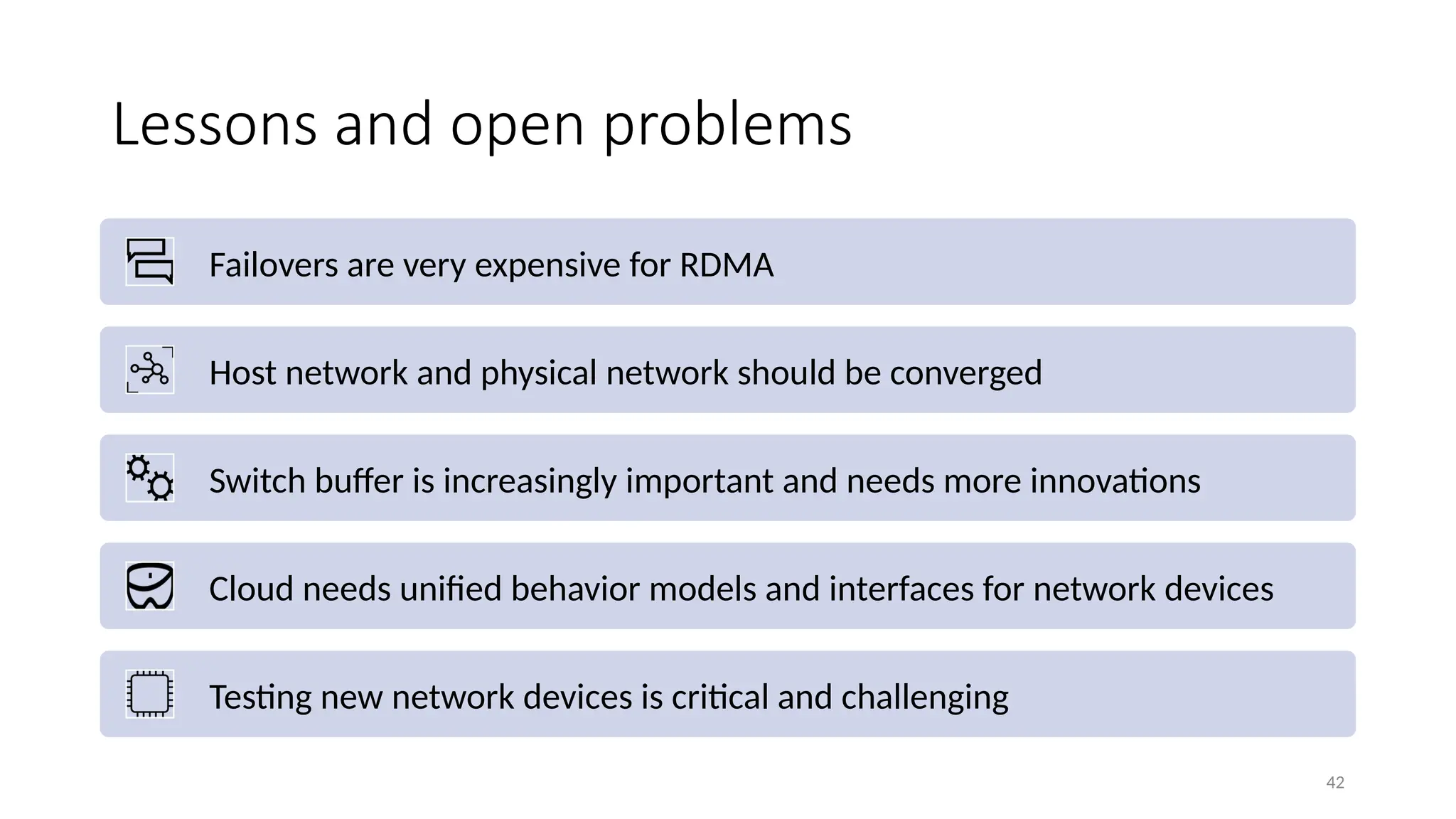 RDMA at Hyperscale: Experience and Future Directions | PPTX | Computer Networking | Computing