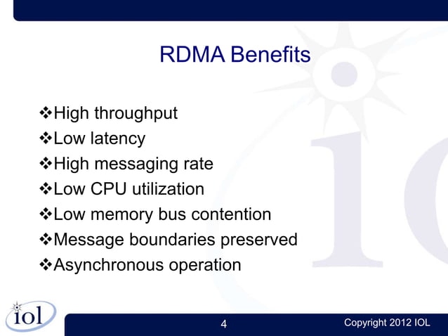 rdma-intro-module.ppt | Operating Systems | Computer Software and Applications