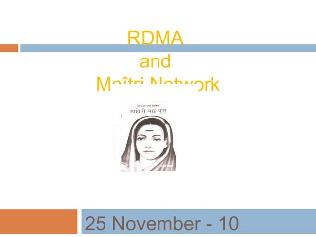 RDMA and Maitri network PPT | PPT