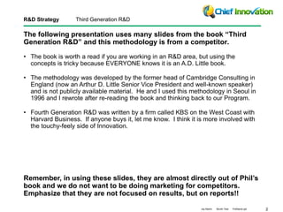 R&D Research & Development Strategy & Management | PDF