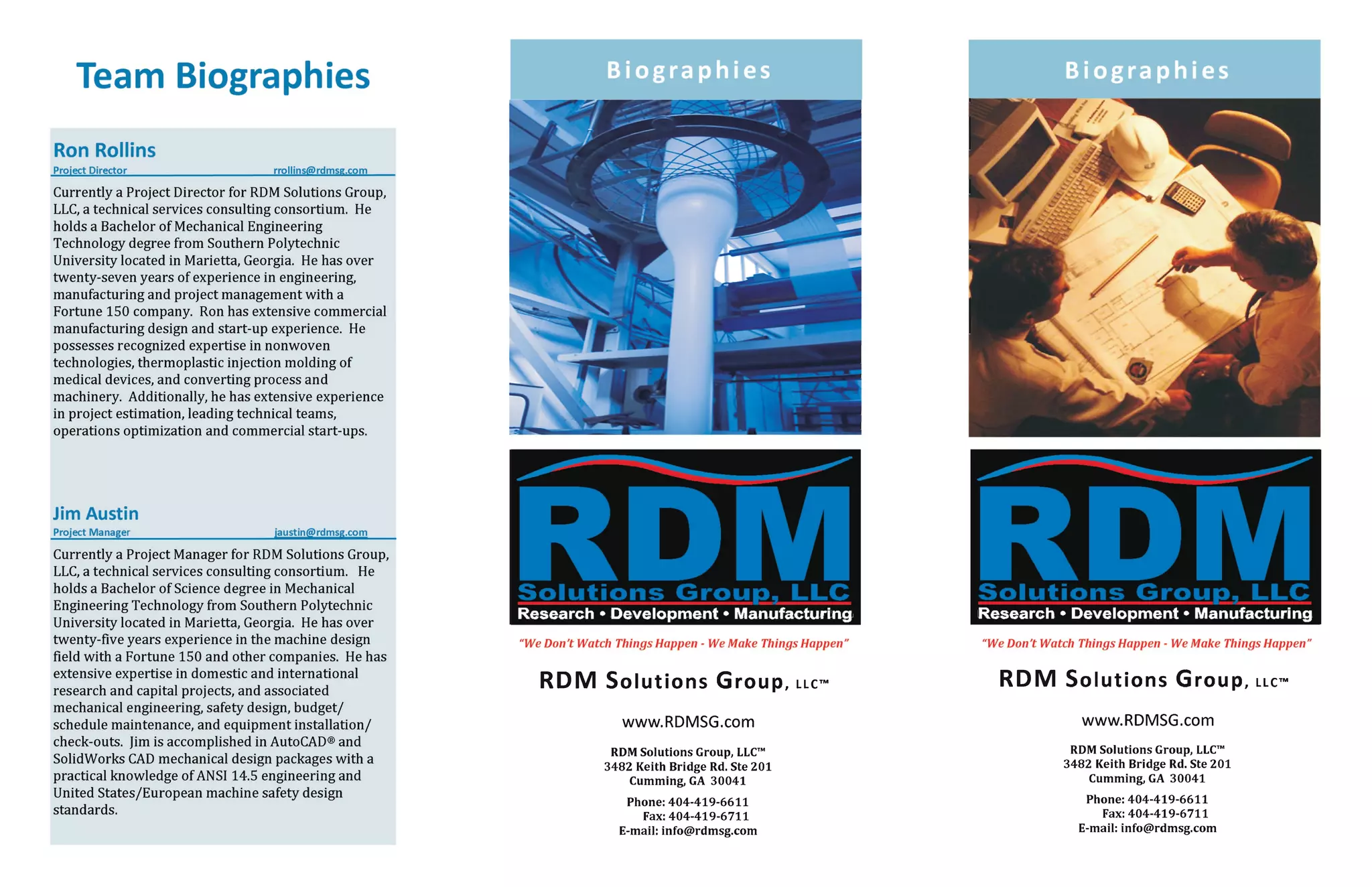 Rdm Bios Brochure | PDF