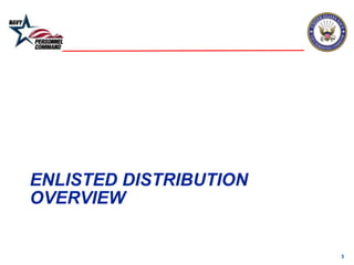 RADM White PERS 4 Manning and Distribution | PPT