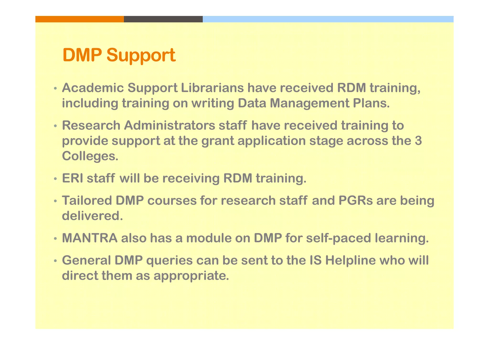 RDM programme @ Edinburgh an institutional approach | PPT