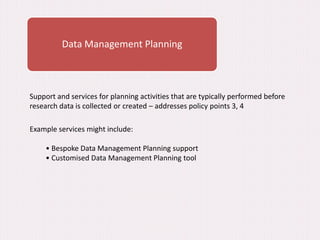 Research Data Management Roadmap@Edinburgh | PPTX | Data Storage and ...