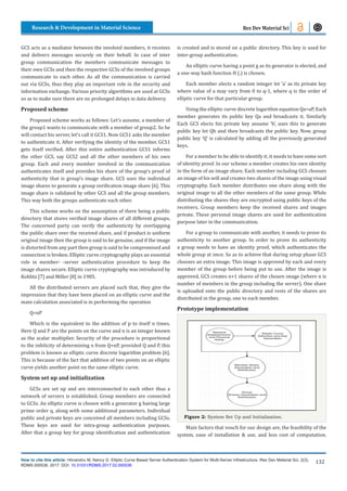 Elliptic Curve Based Server Authentication System for Multi-Server Infrastructure-Crimson ...