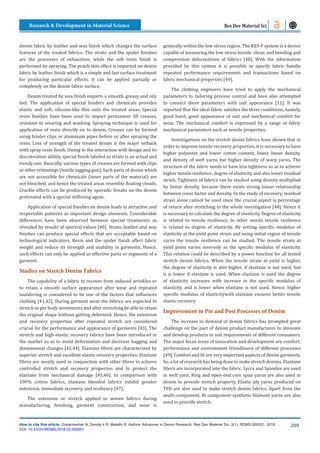 Advances in Denim Research_Crimson Publishers | PDF