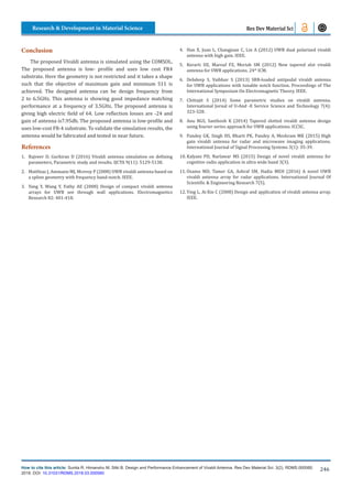 Design and Performance Enhancement of Vivaldi Antenna - Crimson ...