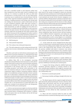 Additive Manufacturing by MMA Welding Process Characteristics and ...