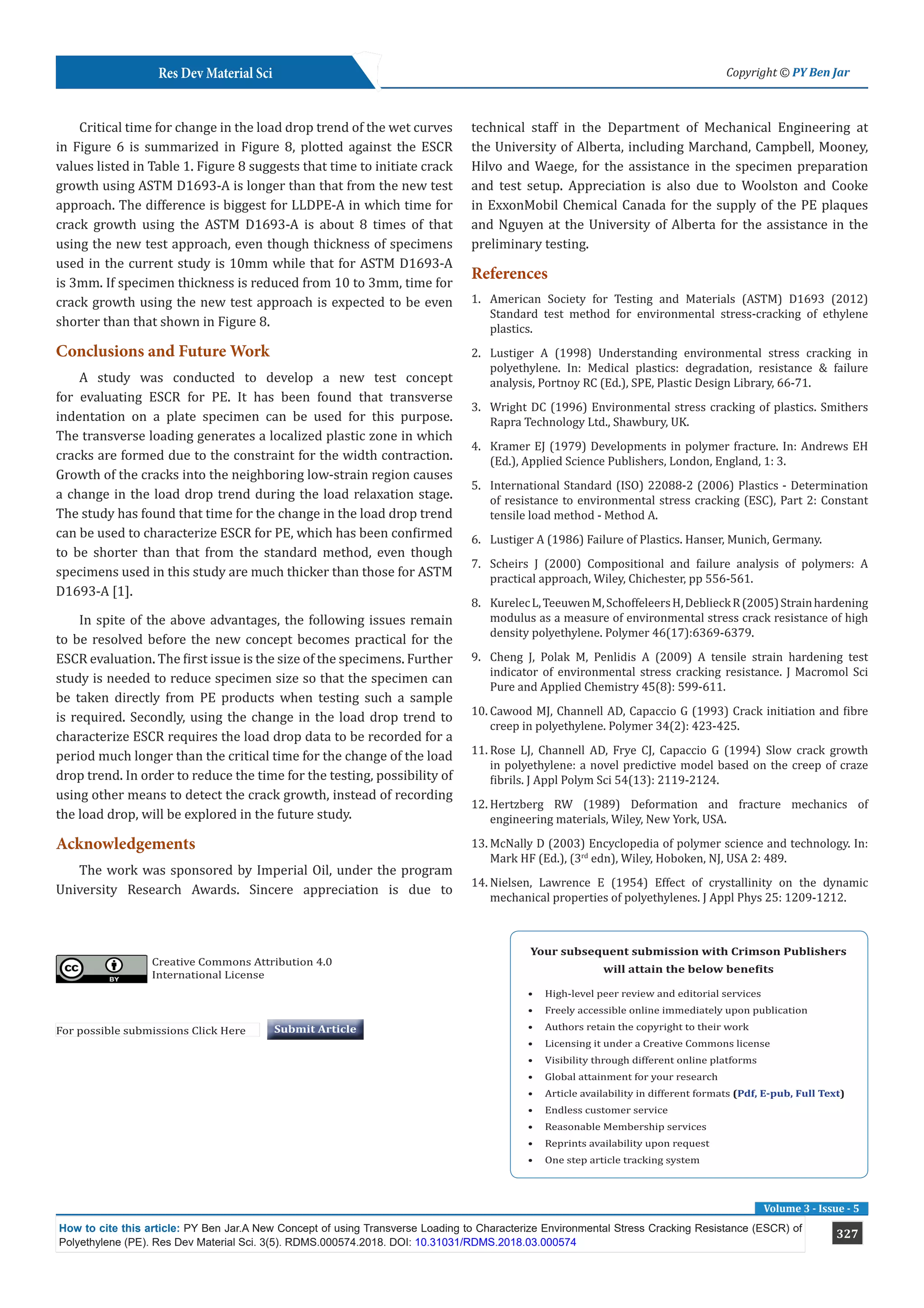A New Concept of using Transverse Loading to Characterize Environmental ...