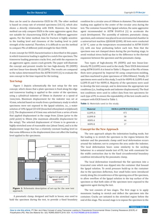 A New Concept of using Transverse Loading to Characterize Environmental ...