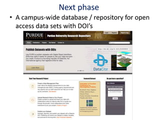 Research data management at the University of Pretoria: a case study | PPTX