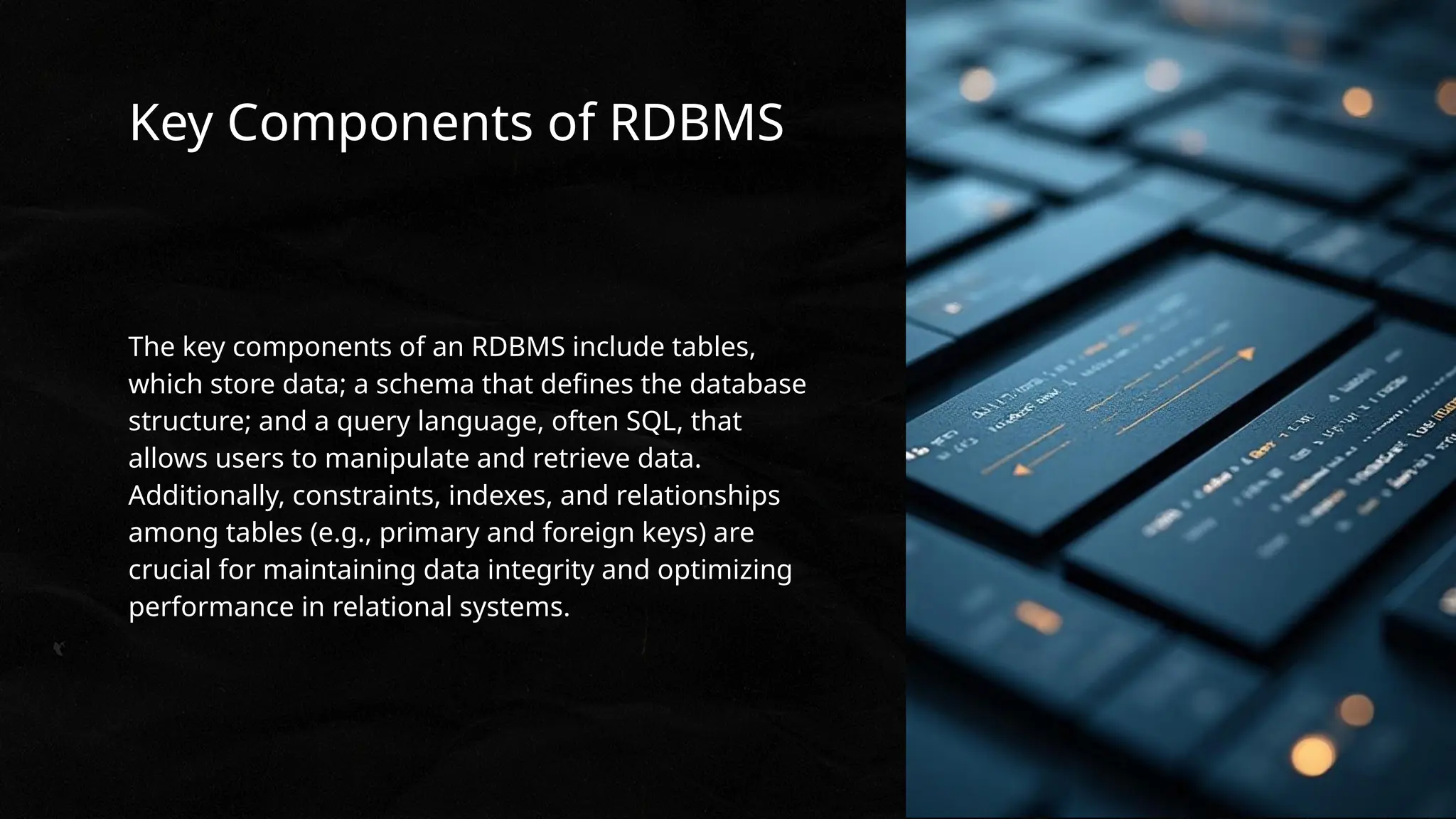 RDMSpresentation (Relational Databases Management System) | PPTX