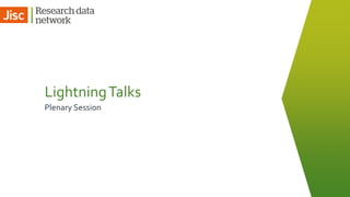 Lightning Talks - Intro | PPTX