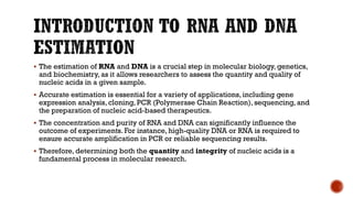 rDNA Technology, Oligonucleotide therapy and Principle of RNA & DNA ...