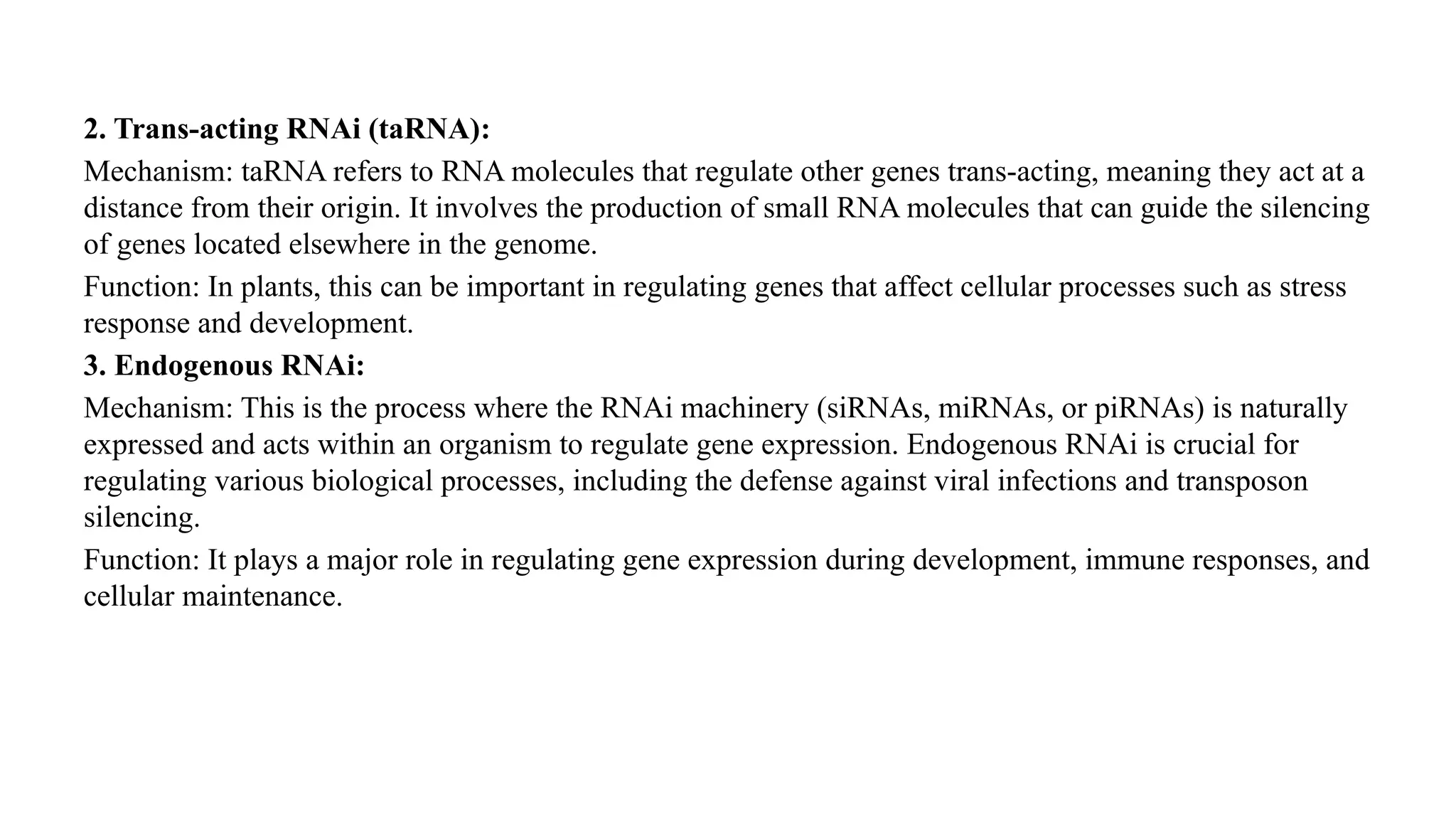 Gene sequencing using RNAi, definition,types | PPTX