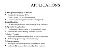 Rdna ppt.pptx .Gene sequences using RNAi | PPT