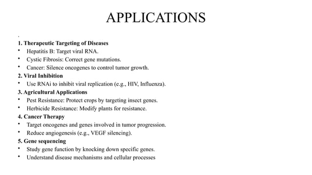 Rdna ppt.pptx .Gene sequences using RNAi | PPT