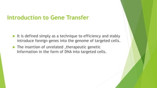 Recombination DNA Technology (Microinjection) | PPTX