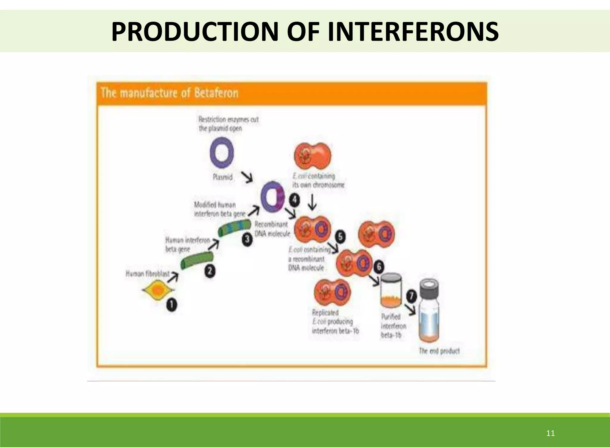 Application of rDNA technology to produce Interferon, Hepatitis-B ...