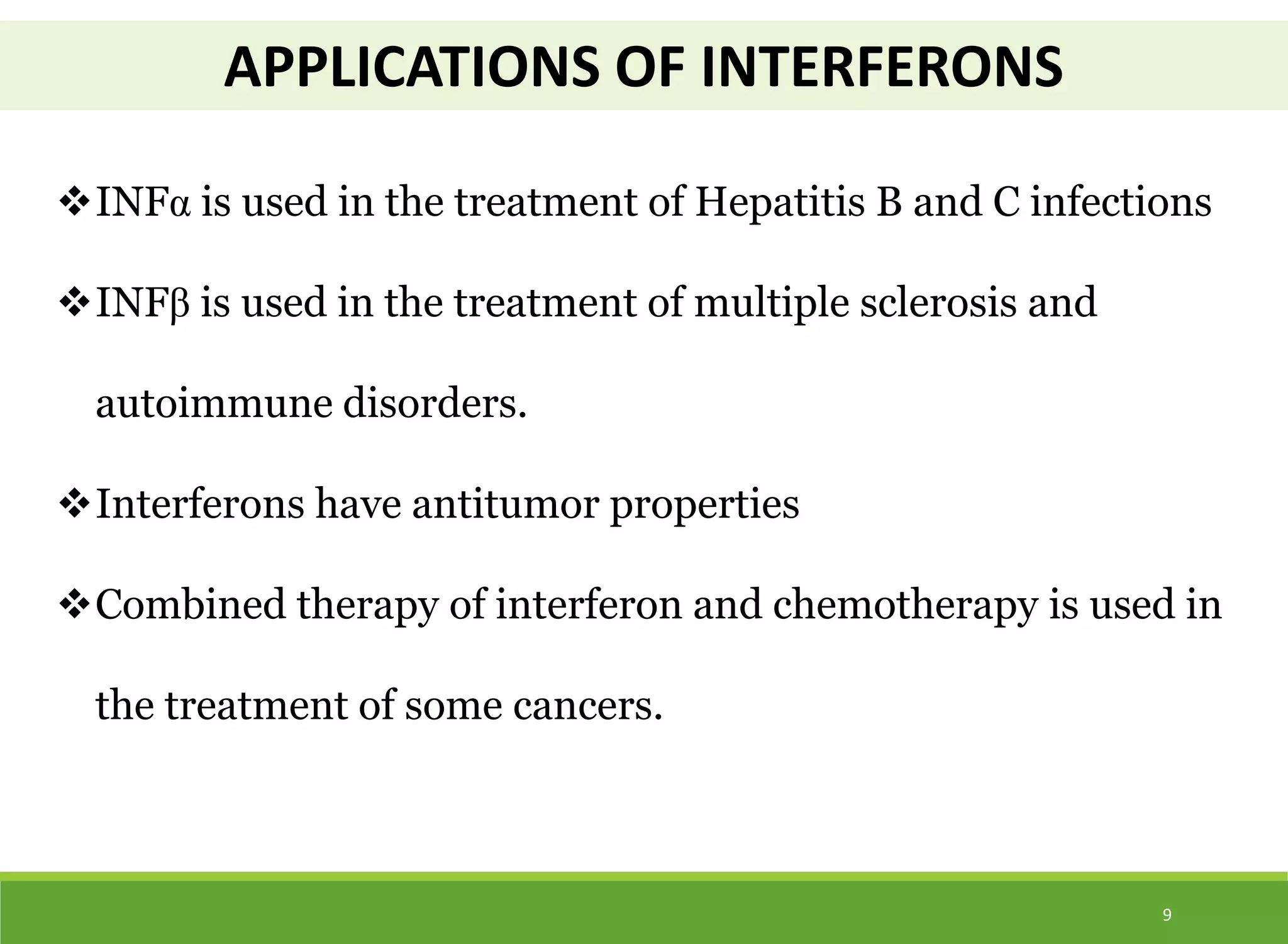 Application of rDNA technology to produce Interferon, Hepatitis-B ...