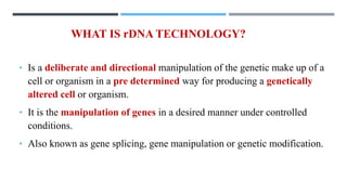 rDna technology | PPT