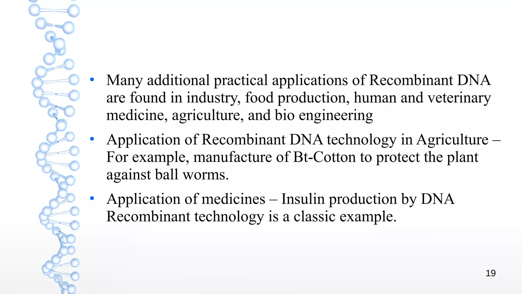 R DNA Technology | PDF