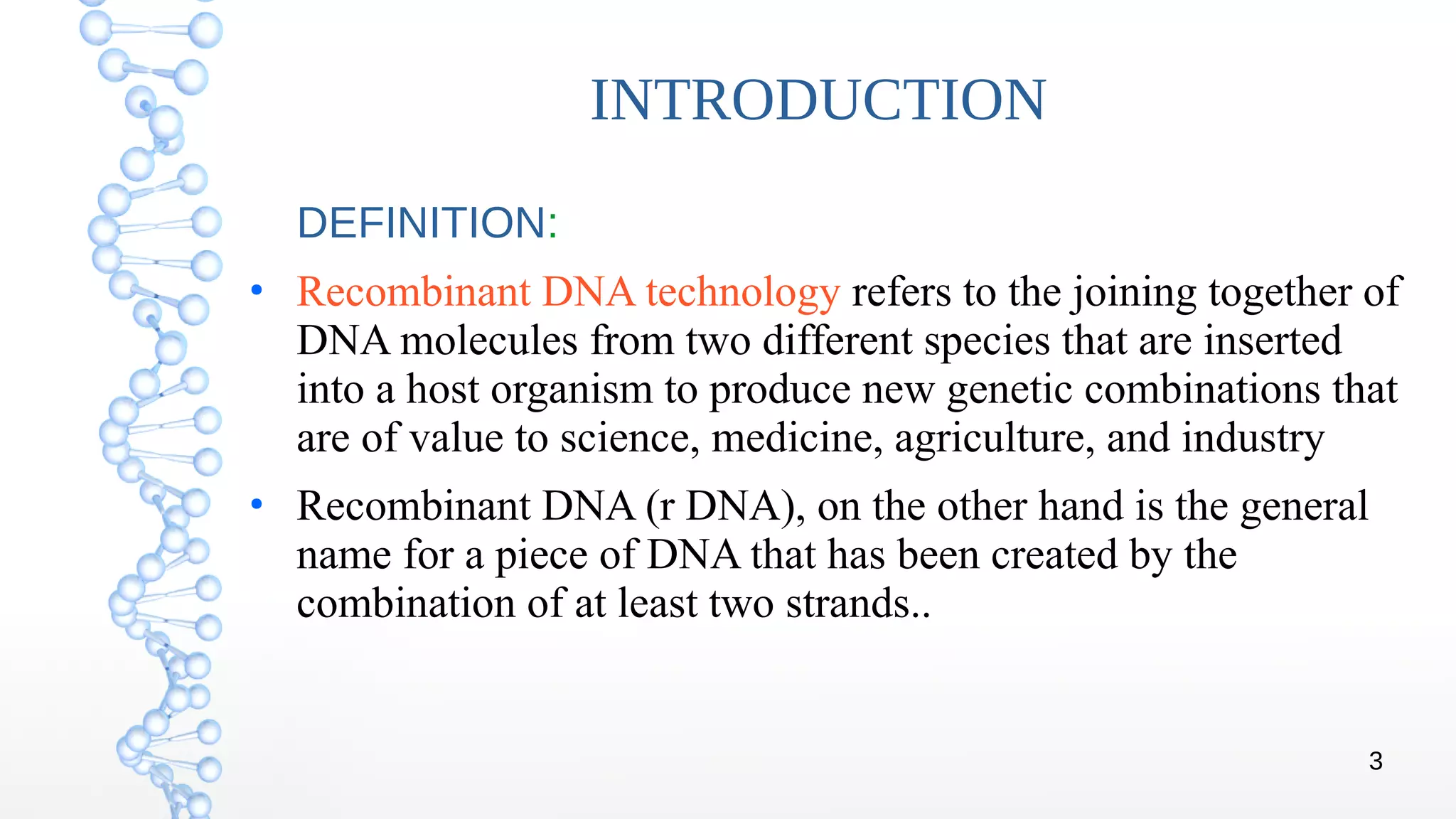 R DNA Technology | PDF