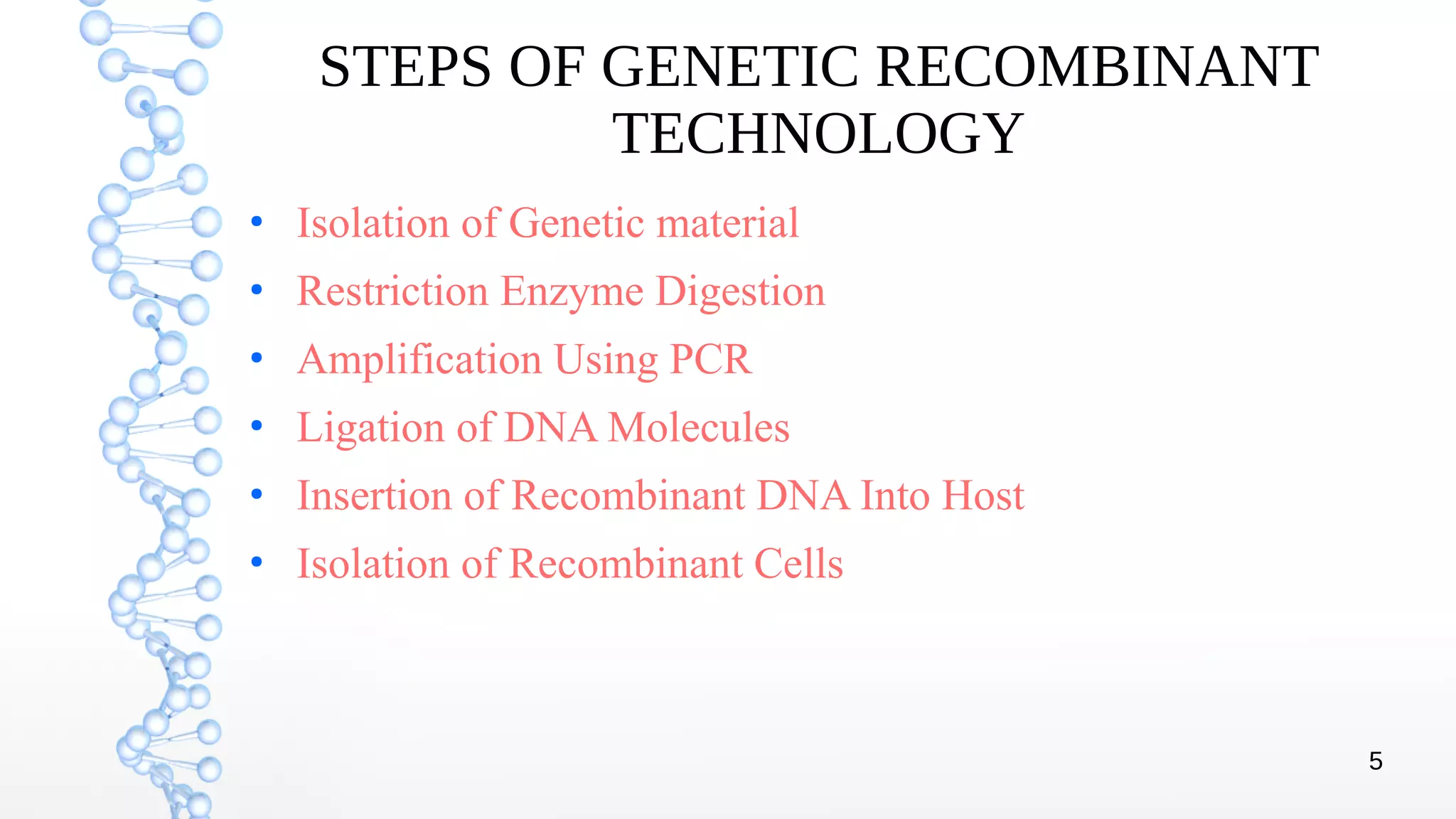 R DNA Technology | PDF