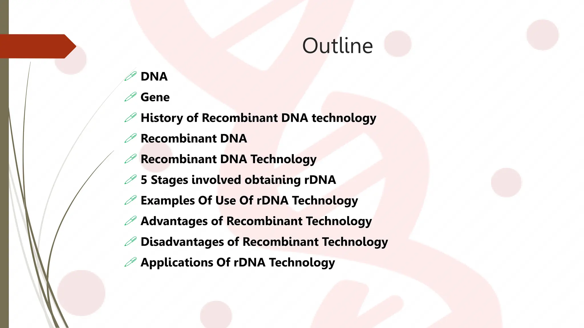 Recombinant DNA Technology: A Tool for Genetic Engineering and Gene ...